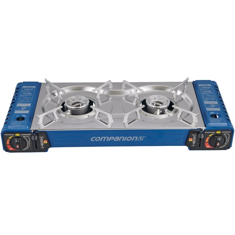 Companion Double Butane Stove with Hotplate – Camping Country Superstore