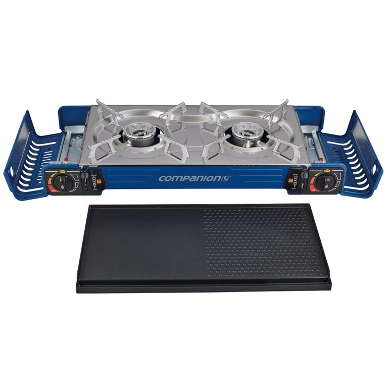 Companion Double Butane Stove with Hotplate – Camping Country Superstore