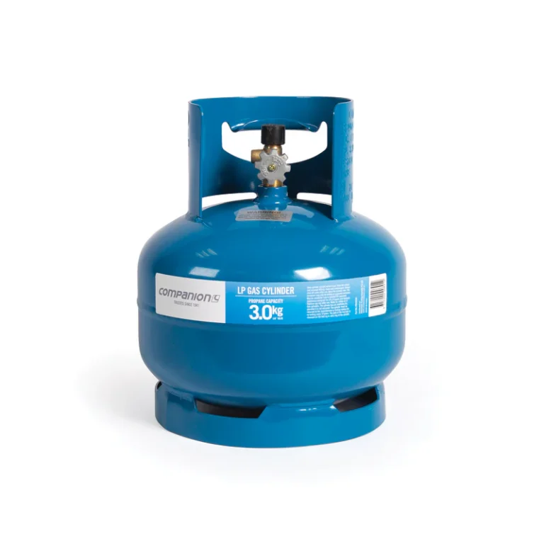 3kg Gas Cylinder 3/8″LH – Camping Country Superstore